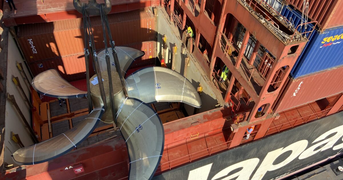 MMG delivers first propeller for Hapag-Lloyd's Fleet-Upgrade-Program - MMG